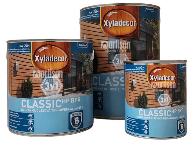 XYLADECOR Vzorník Classic HP BPR - vějíř - skladem | Levne-barvy-laky.cz